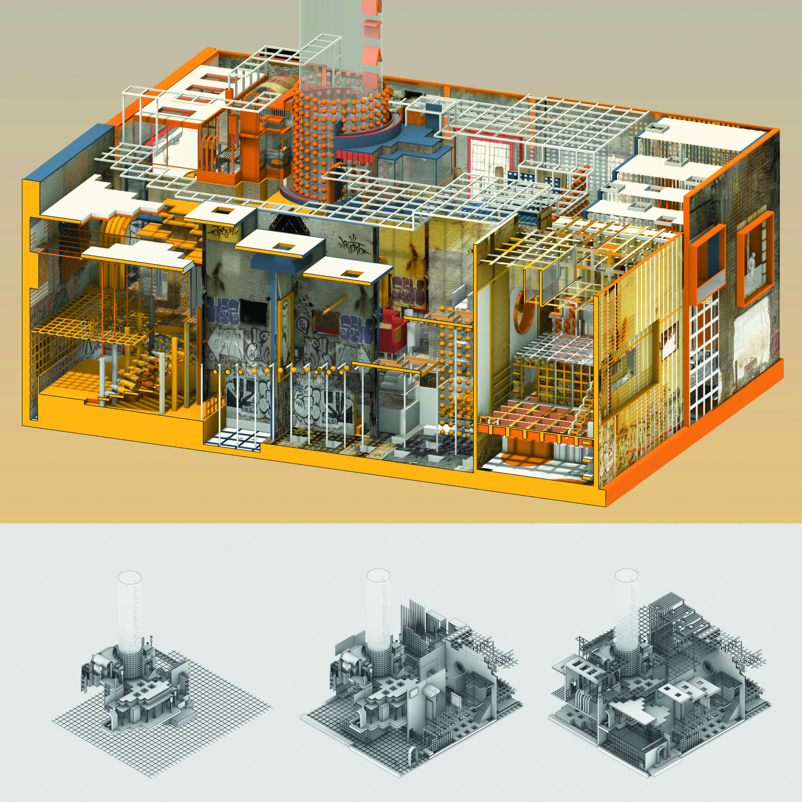 Building Rendering | HKU Faculty of Architecture