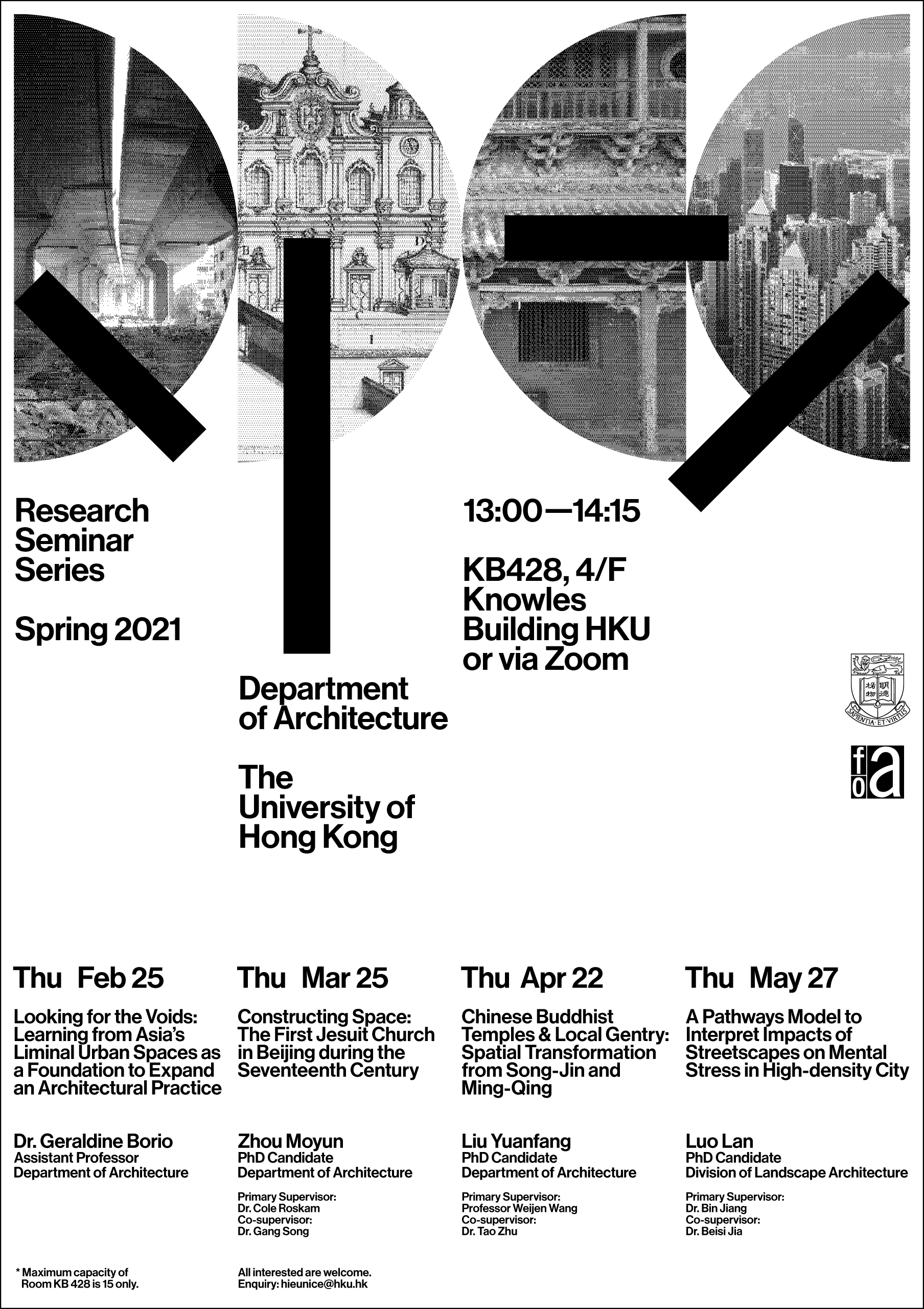 Research Seminar Series Spring 2021
