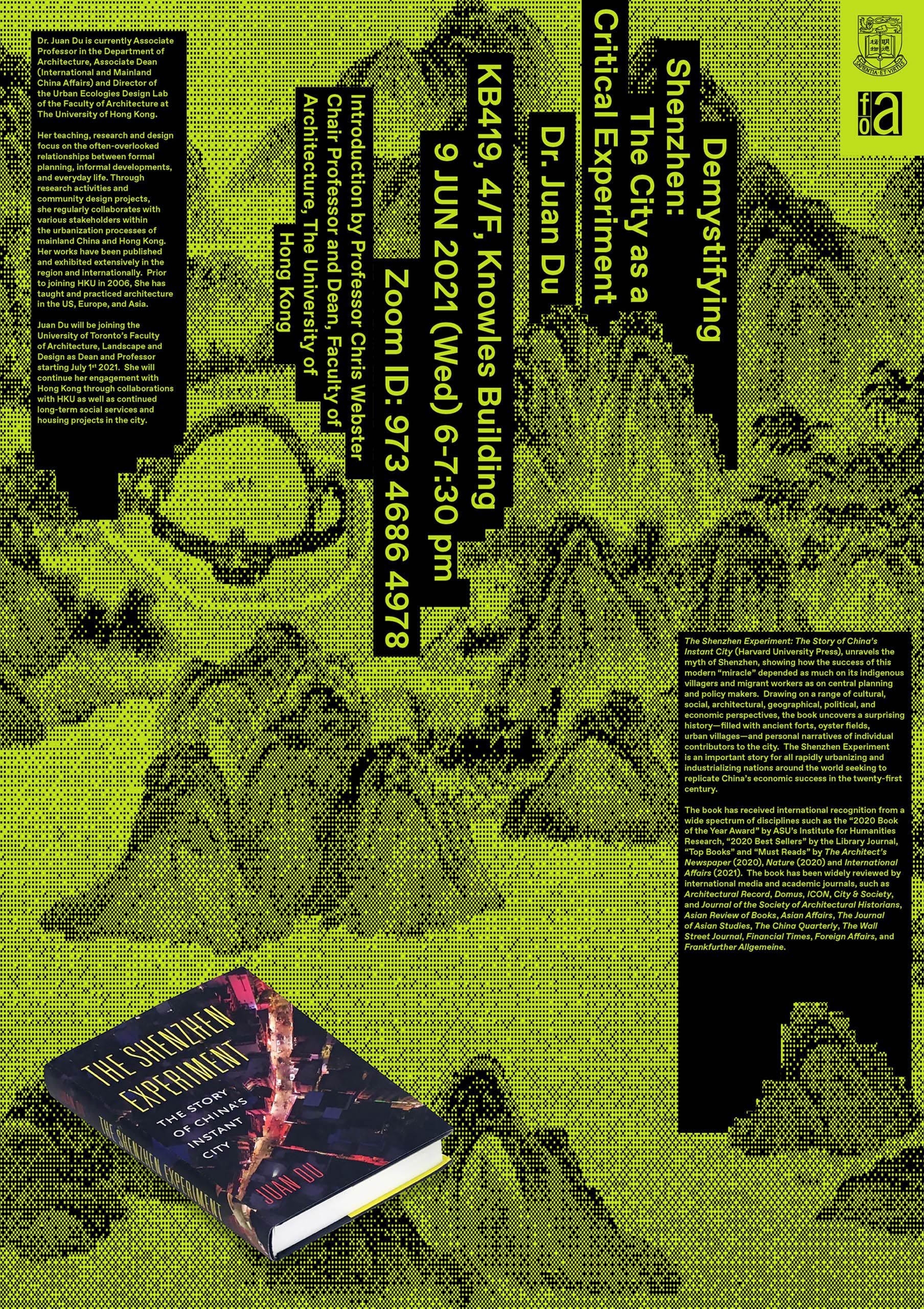 Book Launch & Talk — Demystifying Shenzhen: The City as a Critical ...