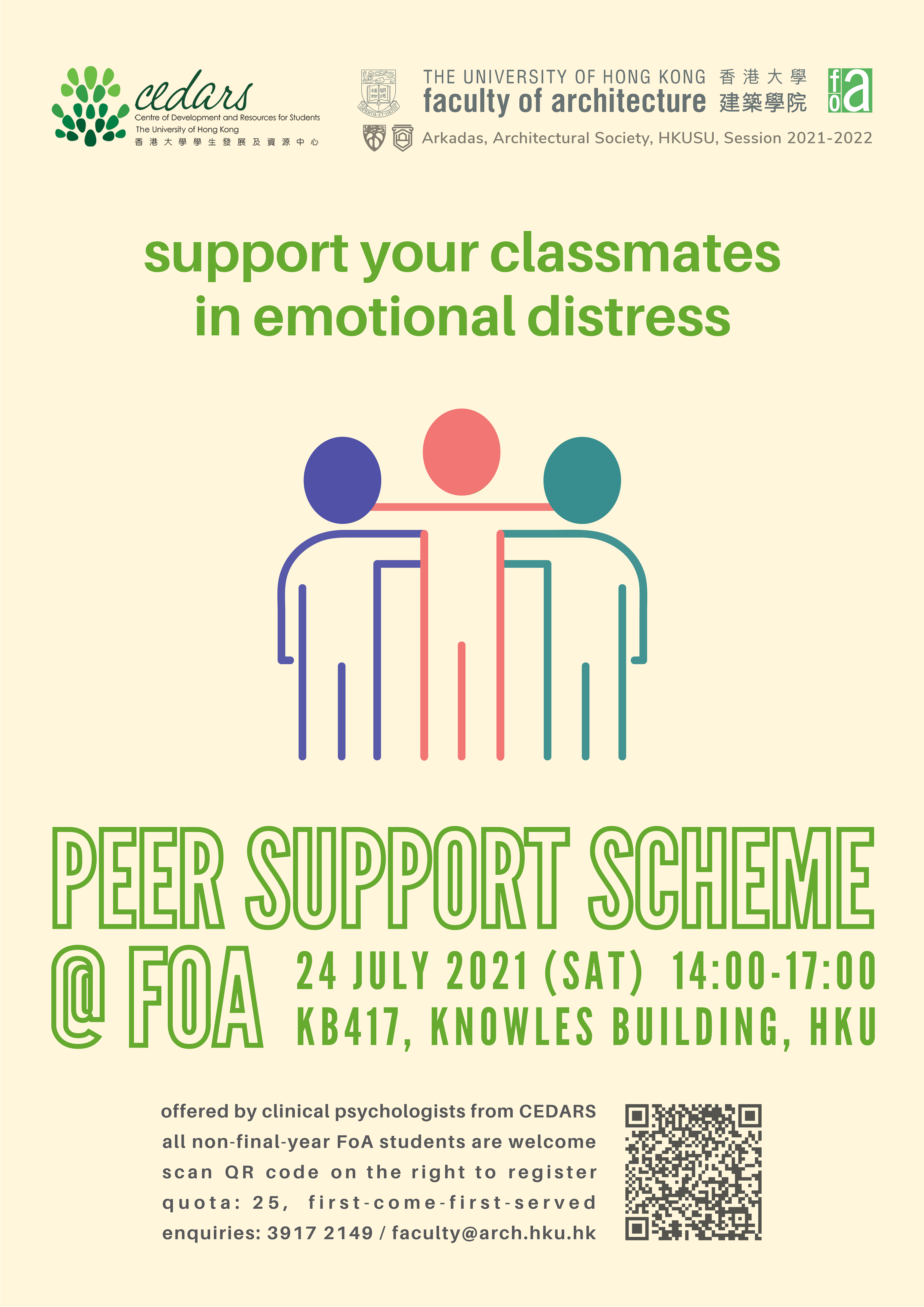 Peer Support Scheme @ FoA
