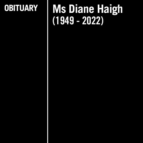 In Memory of Ms Diane Haigh (1949-2022) | HKU Faculty of Architecture