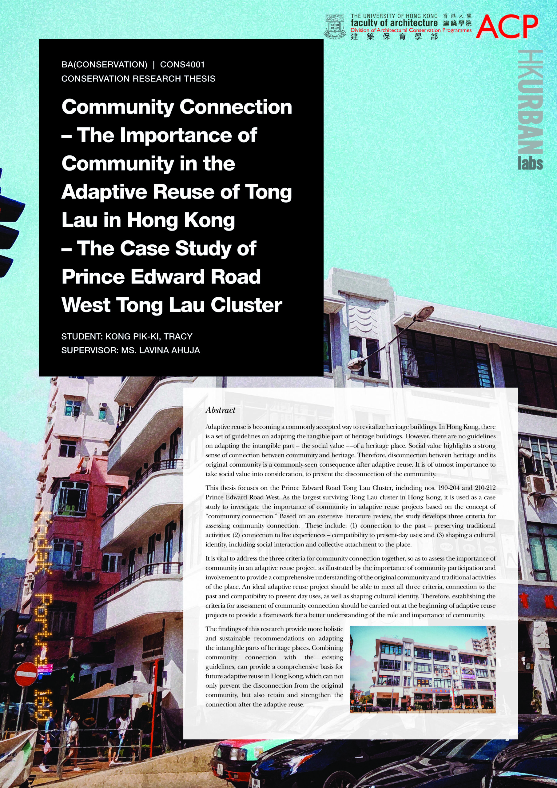 ACP UNDERGRADUATE RESEARCH EXHIBITION 2022 | HKU Faculty of Architecture