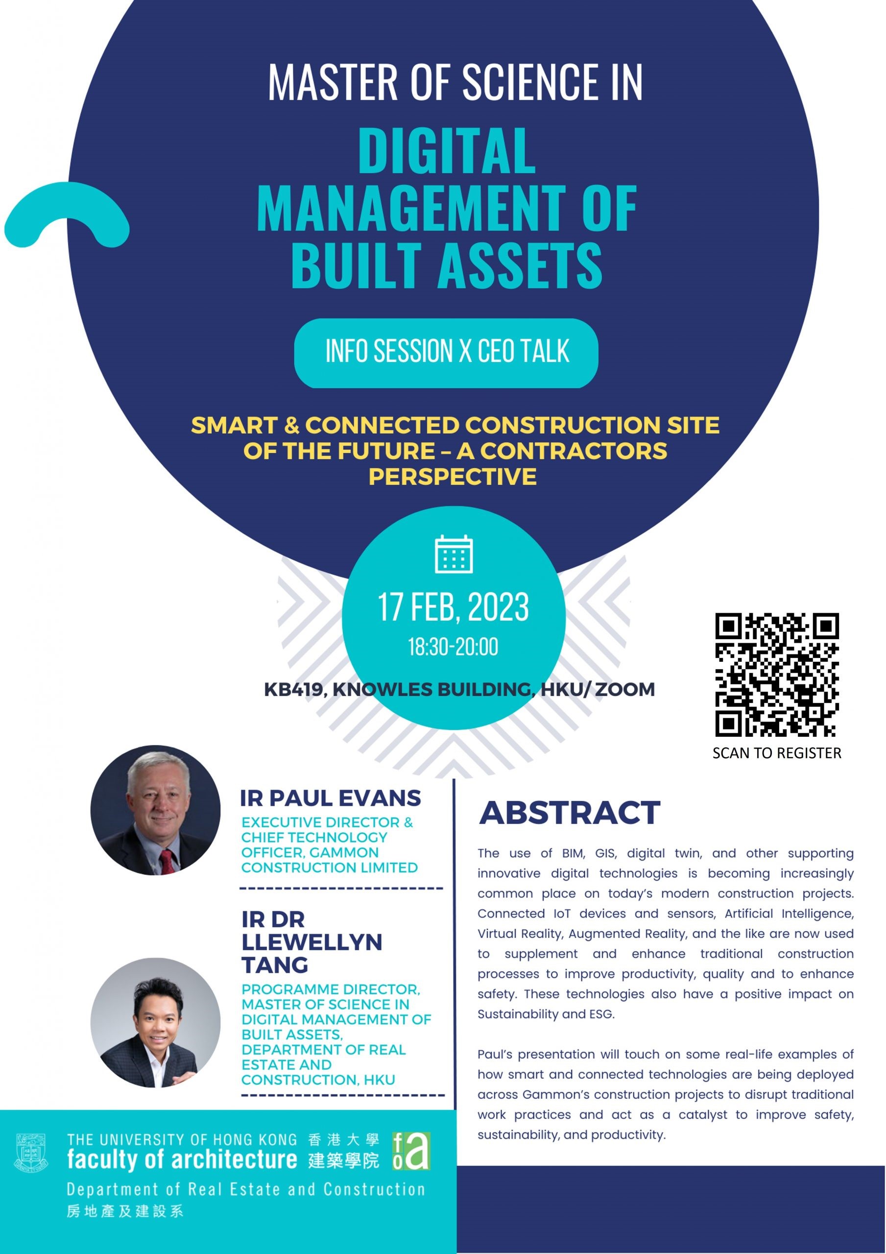 Paul Evans & Llewellyn Tang