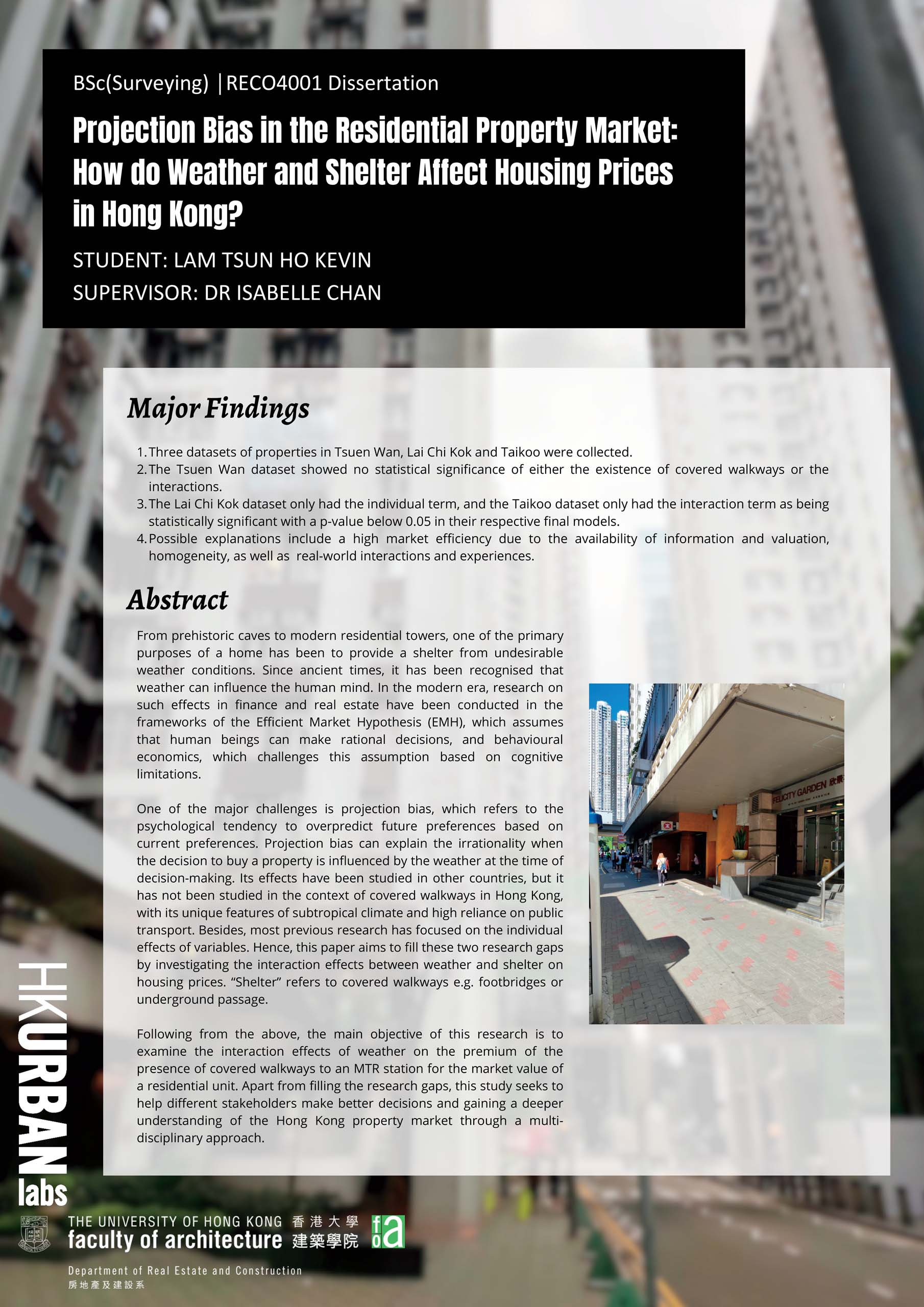 REC UNDERGRADUATE RESEARCH EXHIBITION 2023 | HKU Faculty of Architecture