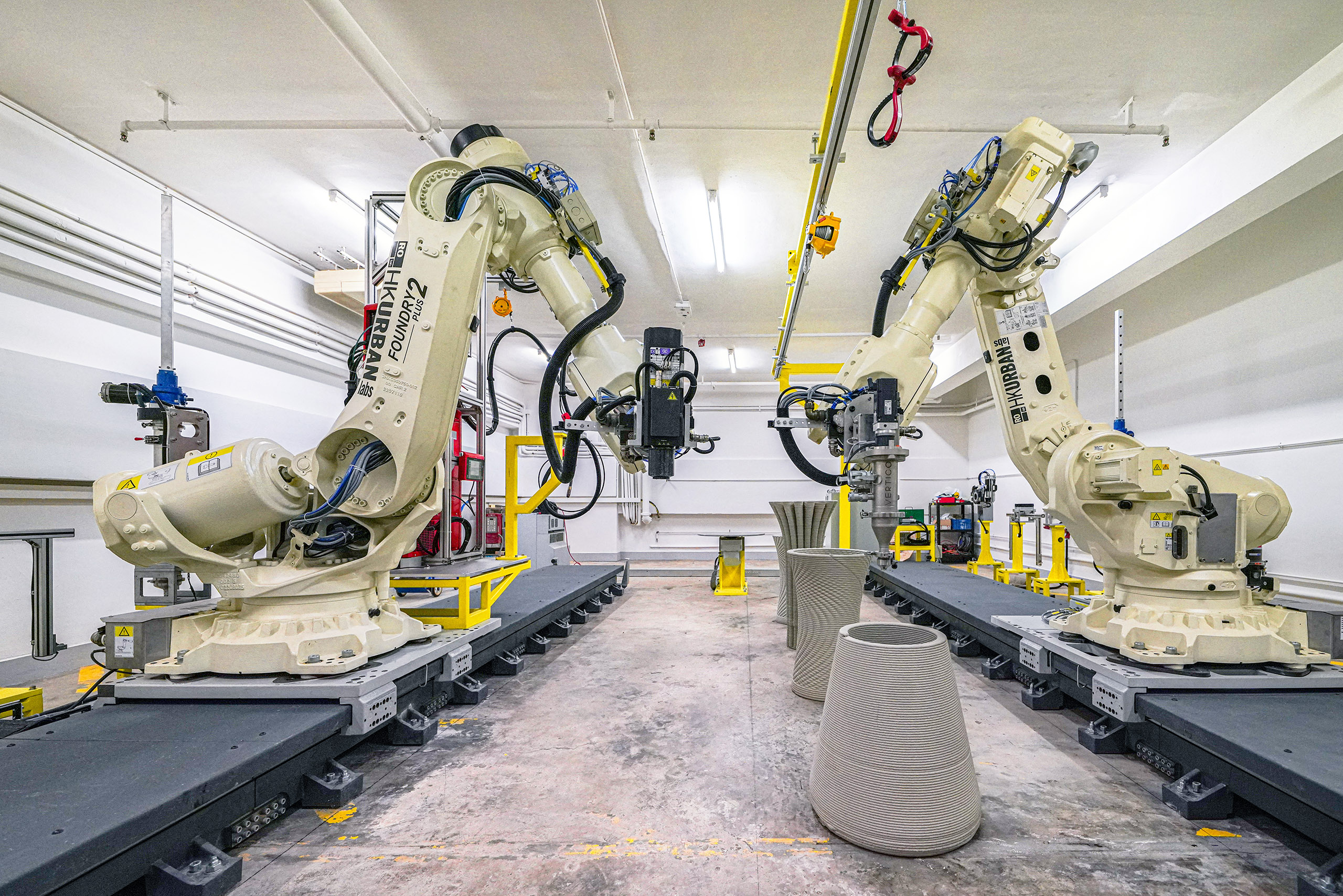 Transformative Expansion for Robotic Fabrication Lab | HKU Faculty of Architecture