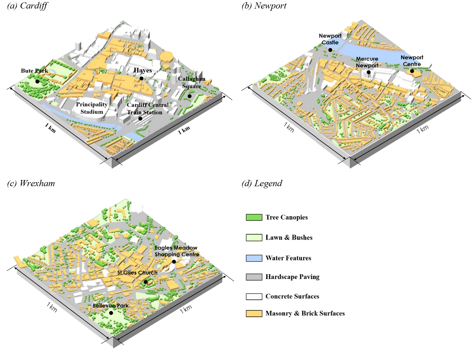 Mapping pedestrian heat stress in current and future heatwaves in ...