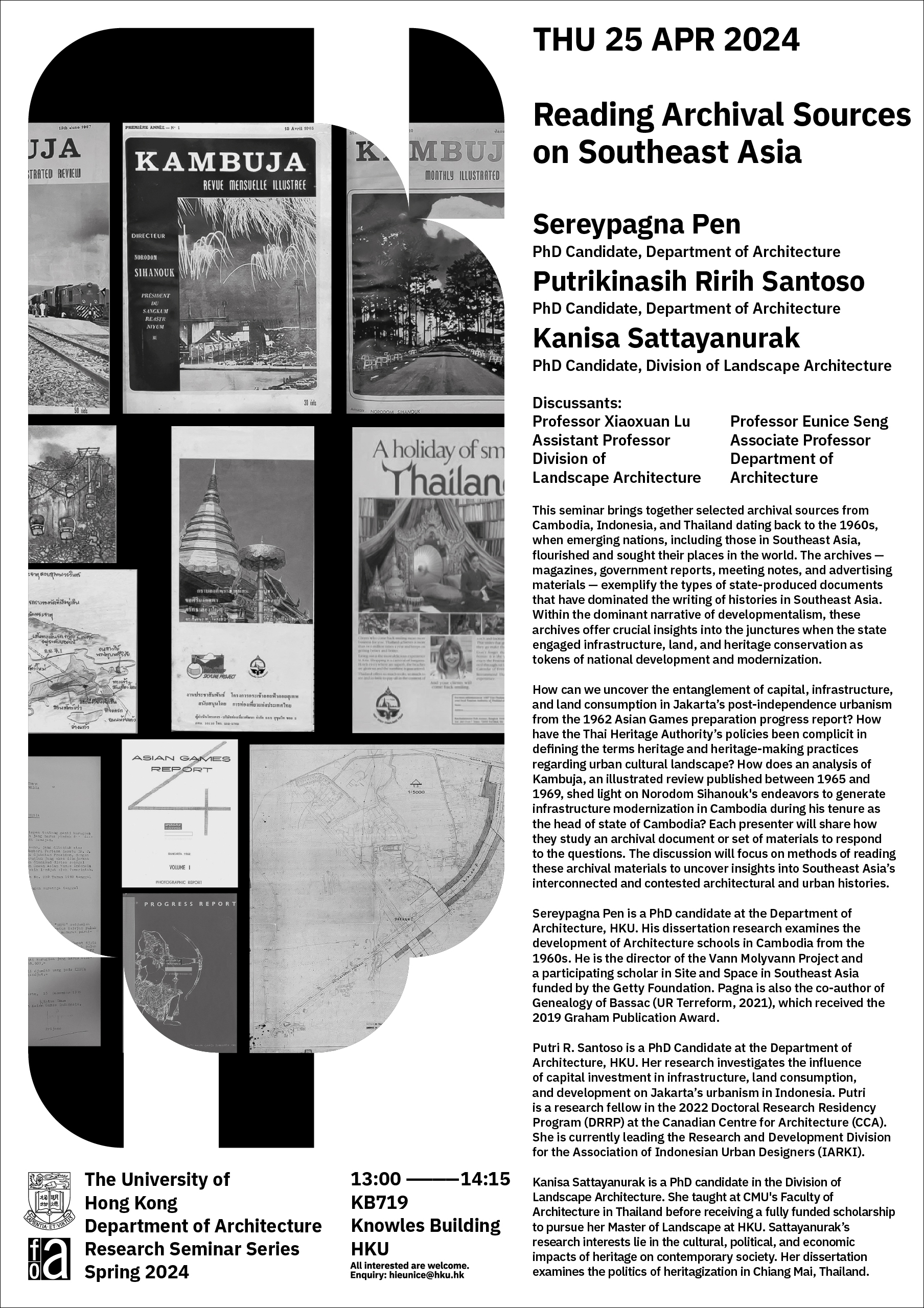 Sereypagna Pen, Putrikinasih R. Santoso & Kanisa Sattayanurak