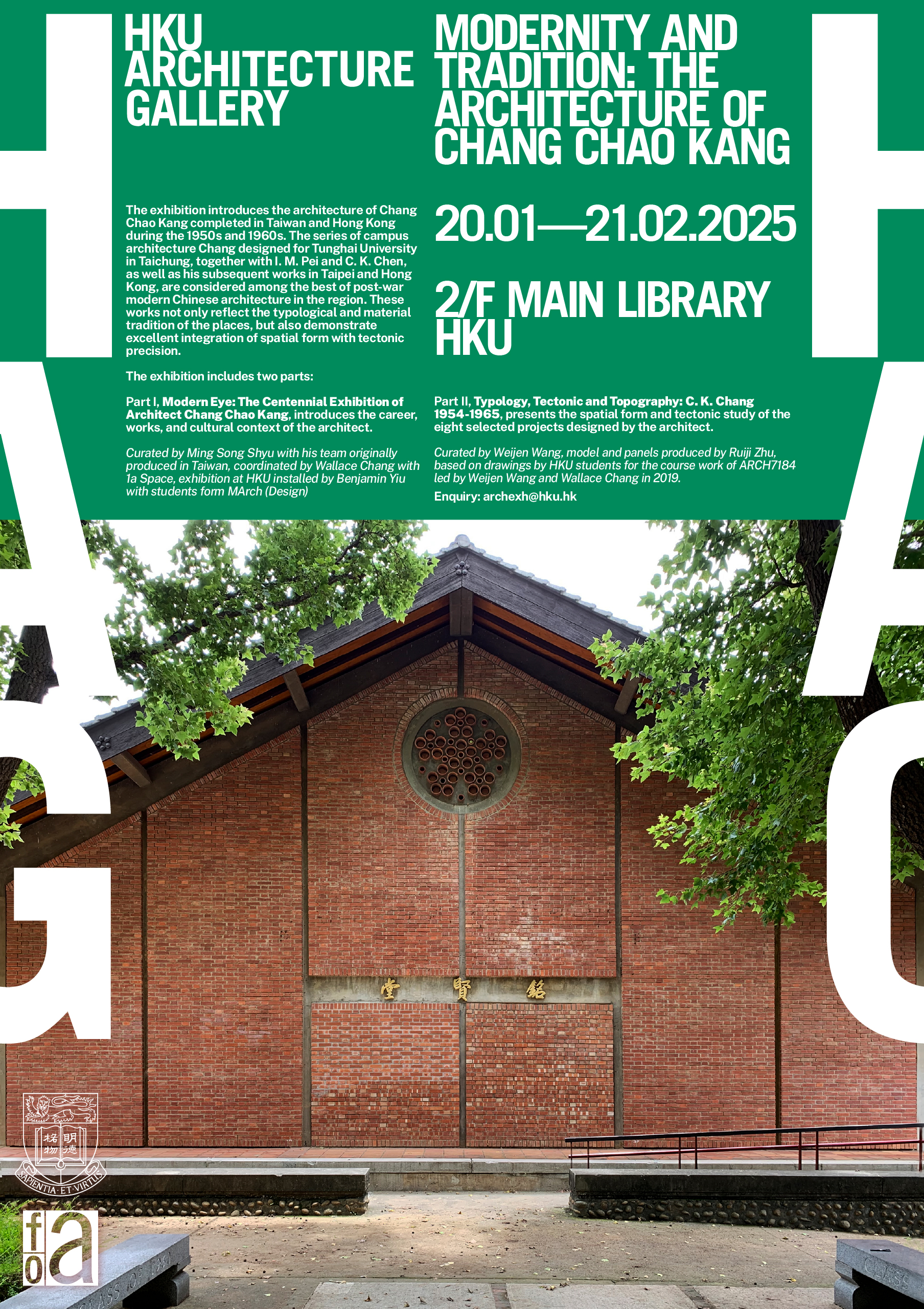 Modernity and Tradition: The Architecture of Chang Chao Kang