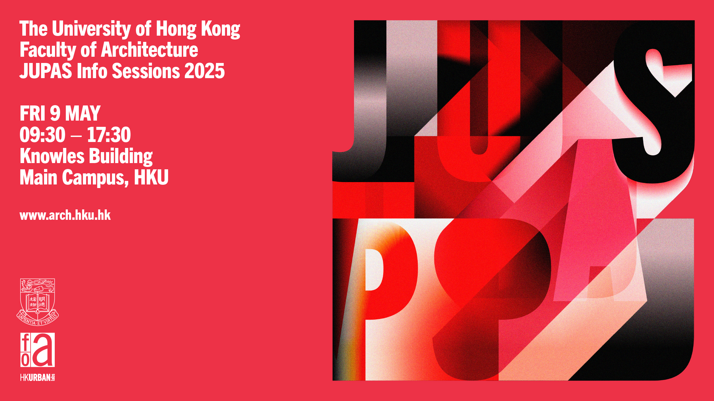 HKU JUPAS INFO SESSIONS 2025