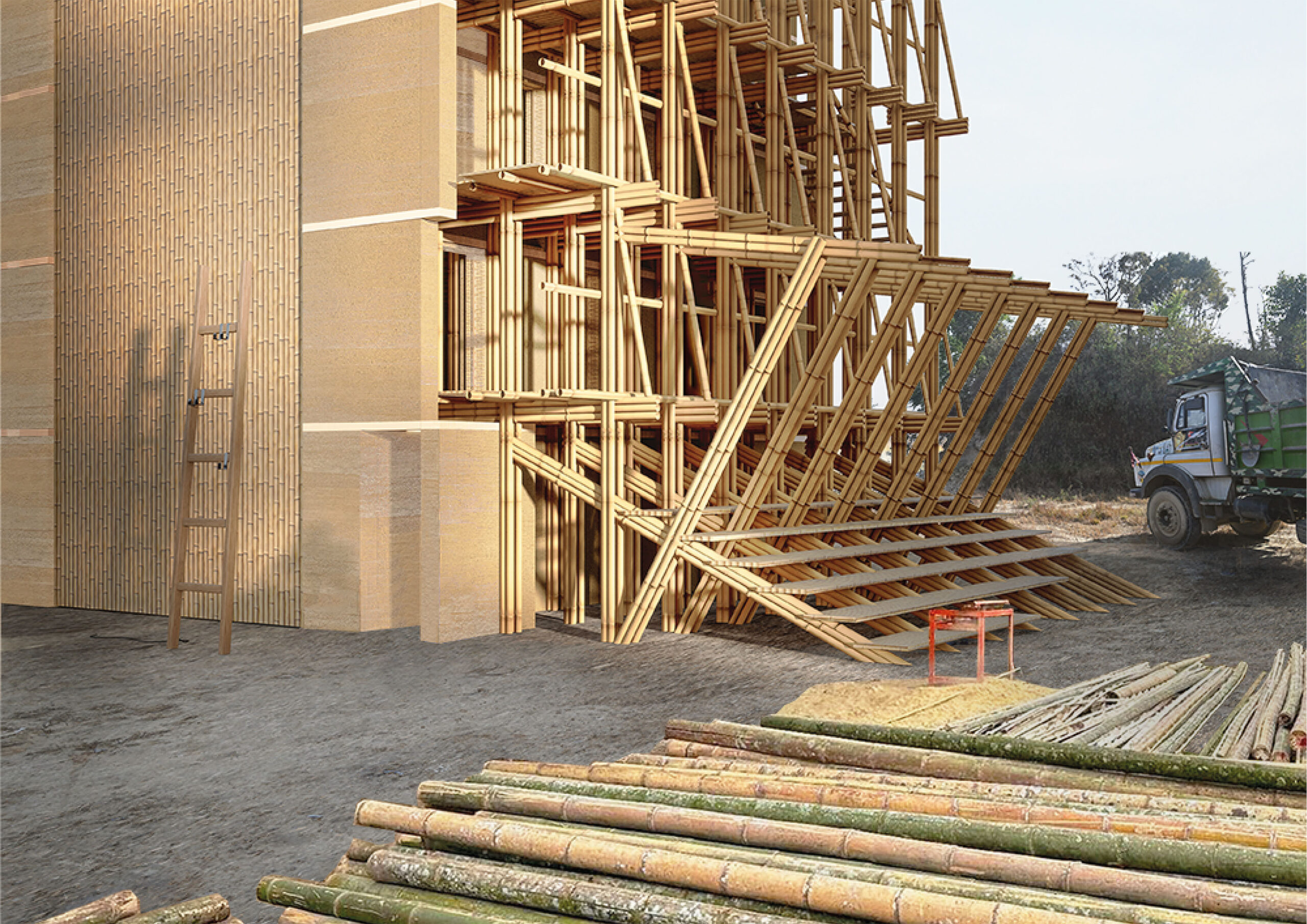 Build Natively: For rammed earth construction systems based on social ...